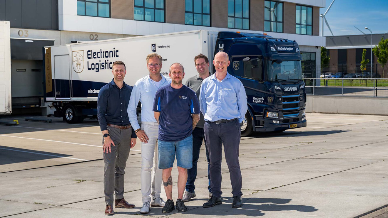 Electronic Logistics kiest voor zero emissie met de Scania BEV